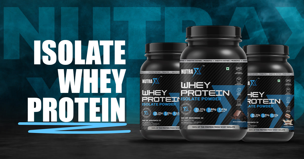 Buy Best whey protein isolate Powder Online | NutraX